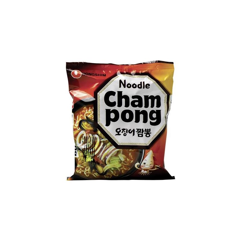 Zupa owoce morza instant Cham Pong Ramyun 124g - Nongshim - sklep ...